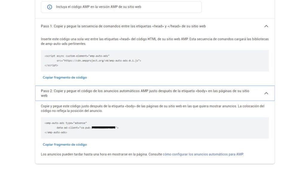 Google AdSense en paginas AMP con Wordpress - Angellomix