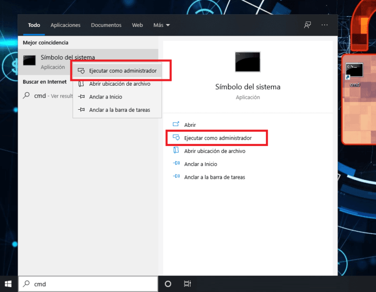 Como abrir cmd en Windows 10 - Angellomix