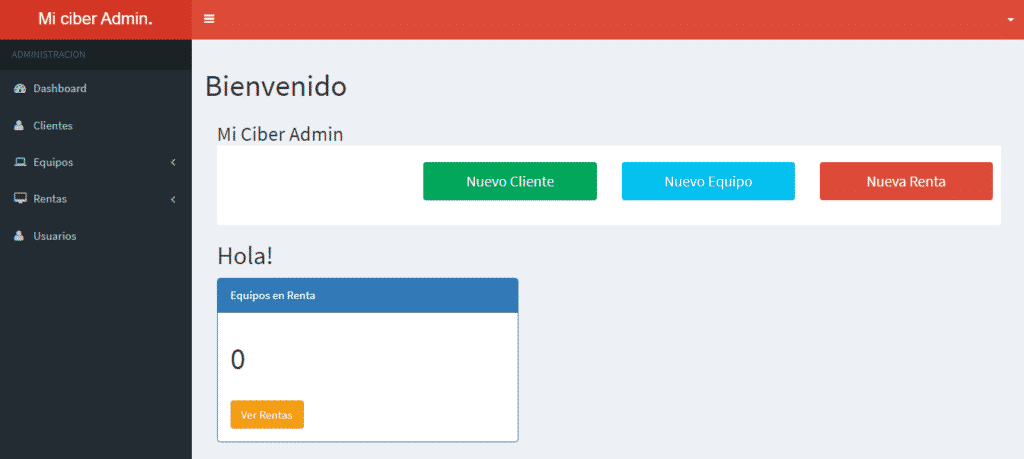 Sistema web para control de Ciber Café - Angellomix
