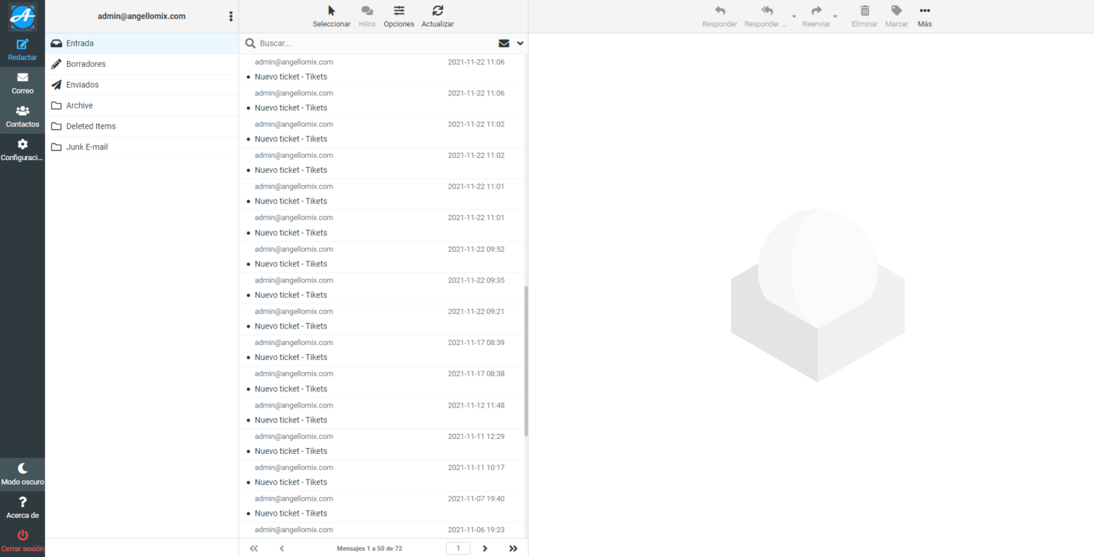 Instalacion y configuracion servidor webmail roundcube ultima version - Angellomix